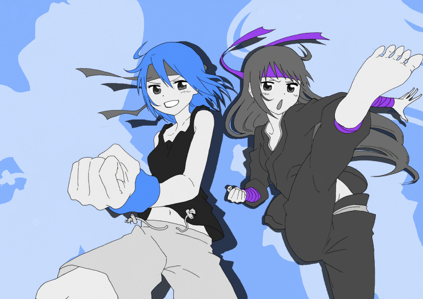 Safebooru 2girls Ajisu Abeba Akemi Homura Alternate Costume Ankle 8653