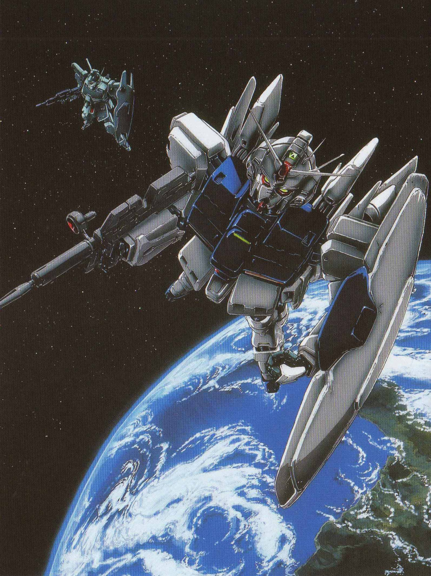 Safebooru - beam rifle earth gm custom gun gundam gundam 0083 gundam gp ...