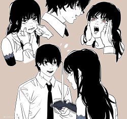 Safebooru / cheek_pull